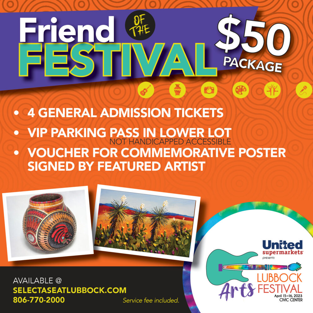 Tickets - Lubbock Arts Festival